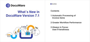 Introducing DocuWare 7.1's Enhanced Workflow and an Additional Licensing Option